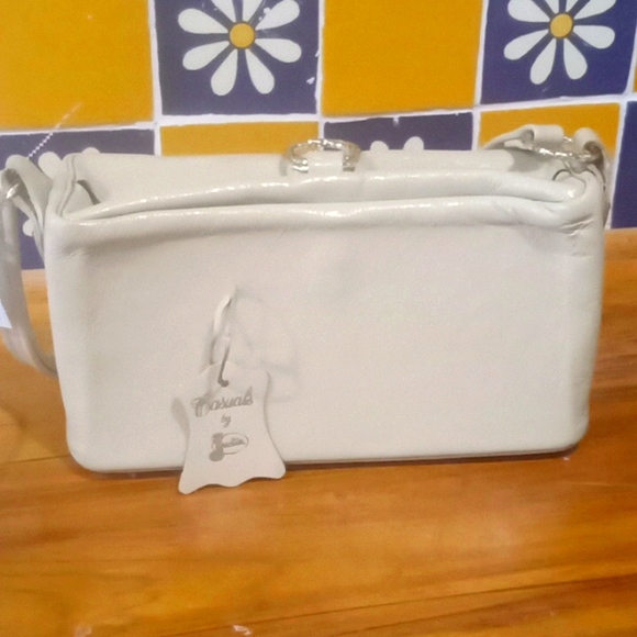 Justin Casual | Bags | Vintage 560s Justin Causal Purse Creamoatmeal ...